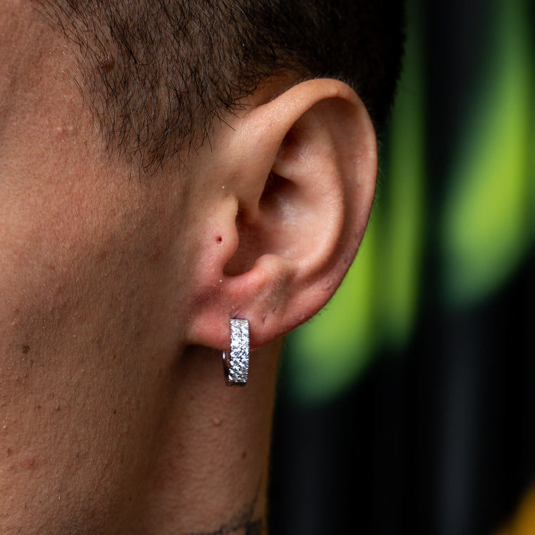 Double Row Hoop Earring – Drip Project